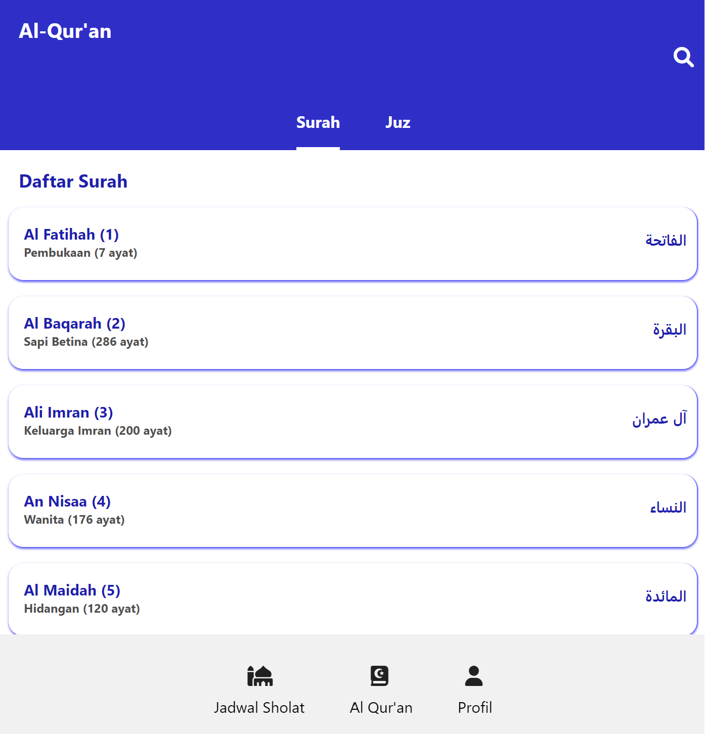 Projects - Portofolio